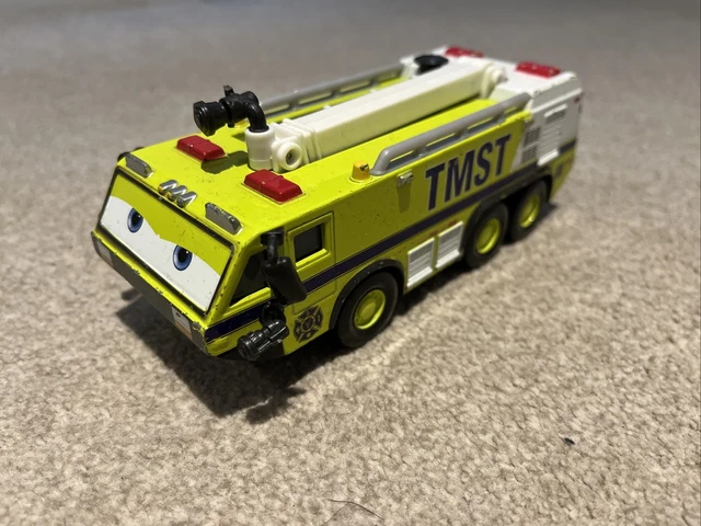 DISNEY PIXAR CARS PLANES FIRE RESCUE RYKER FIRE TRUCK Deluxe Mattel ...