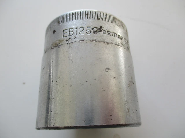 GENUINE BRITOOL EB1250 Socket British Made 1/2" Drive 1-1/4" Af Socket ...
