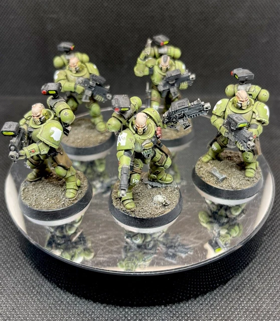 WARHAMMER 40K SPACE Marine Primaris ncursor Squad IV Raptors Chapter ...