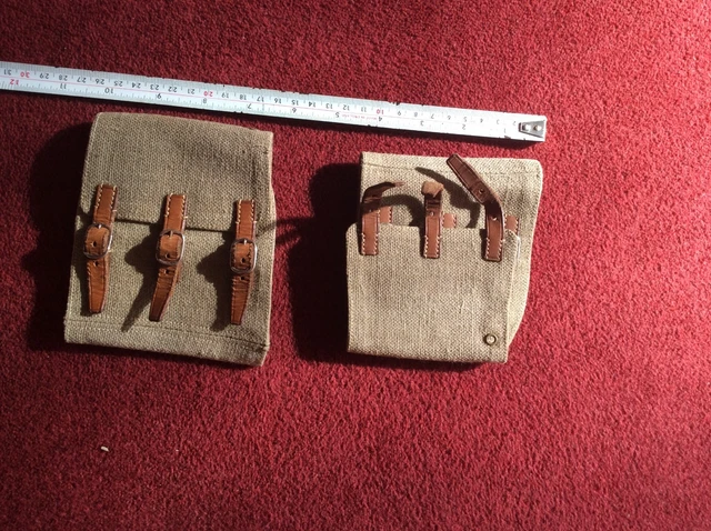 ORIGINAL WW2 BRITISH Woman Army Officers Small Canvas Anklets, A.T.S ...
