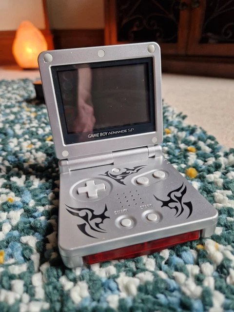 NINTENDO GAME BOY Advance SP Tribal Limited Edition Retro-Konsole mit 5 ...