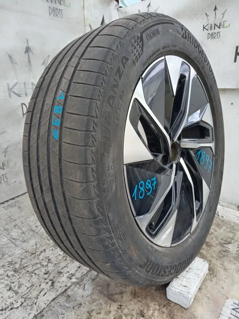 VW ID.4 ID4 GENUINE ALLOY WHEEL RIM 19" 8Jx19xET45 & TYRE 255/50/R19 ...