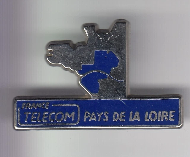 RARE PINS PIN'S .. Ptt La Poste France Telecom Region Pays De Loire ...