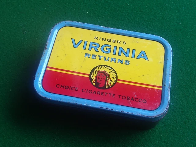 RARE VINTAGE (1950'S ’s ) RINGER's Virginia Returns Choice Cigarette ...