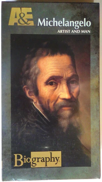 MICHELANGELO: ARTIST AND Man A&E Biography VHS 1994 NEW / Sealed £9.17 ...