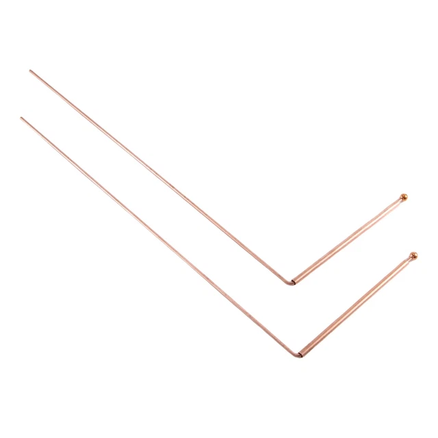 COPPER DOWSING ROD Pure Copper 2PCS Divining Rods - for Divining Water ...