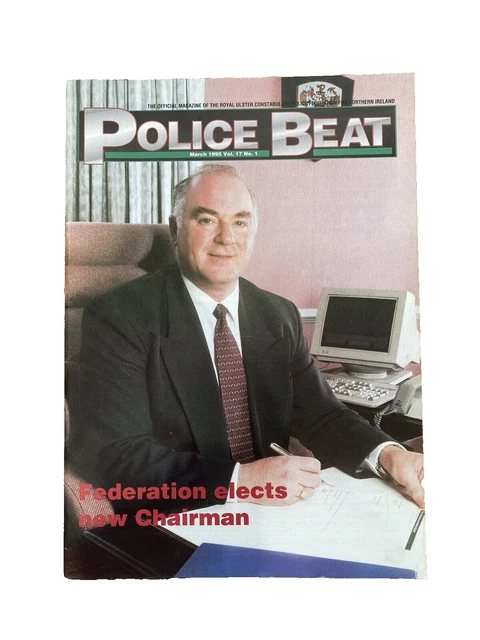 RARE RUC ROYAL Ulster Constabulary Police Beat magazine March 1995 £5. ...