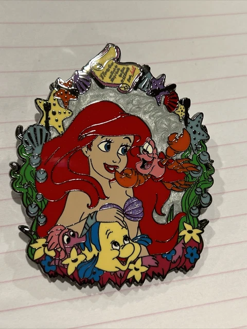 DISNEY FANTASY PIN THE LITTLE MERMAID Film Moment LE ARIEL FLOUNDER EUR ...