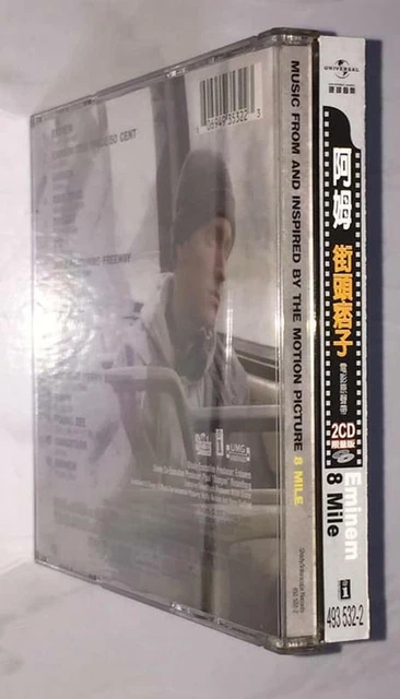 ALBUM EMINEM 2002 8 Mile OST Taiwan 2ème version édition limitée OBI 2 CD EUR 67,39 - PicClick FR