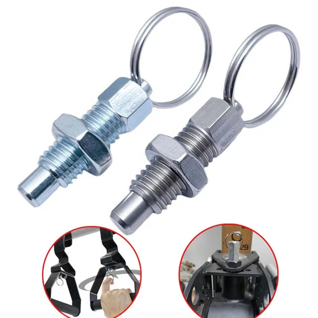 STAINLESS STEEL 8MM and 6mm Circular Ring Pull Pins for Fitness ...