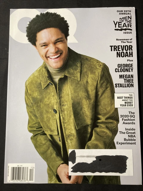 GQ MAGAZINE~TREVER NOAH~25TH Annual Men of the Year~NEW~Dec2020/Jan2021 ...