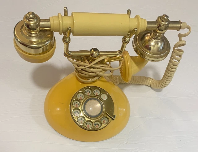 1970'S - ROTARY Dial, Princess FRENCH STYLE YELLOW - Movie Star ...