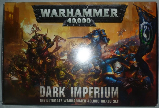 GAMES WORKSHOP WARHAMMER 40k Dark Imperium Boxed Set Game Models Only ...