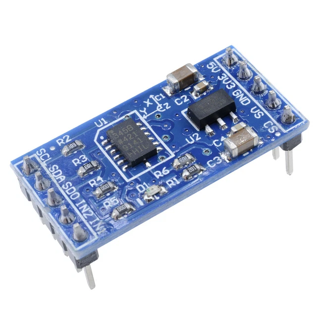 ADXL345 3-AXIS DIGITAL Acceleration of Gravity Tilt Module AVR ARM MCU ...