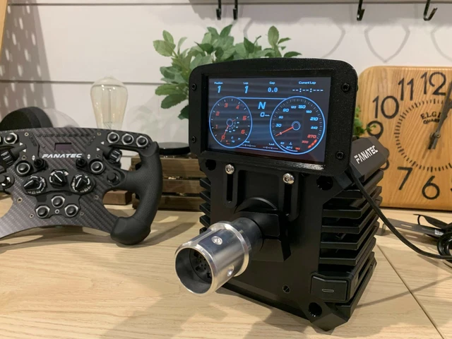 SIM RACING DASH Display Unit V2 (DDU) for Fanatec CSL CSW DD1 DD2 CSL ...