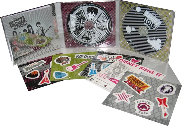 Camp Rock Disney Ost Original Soundtrack Cd Plus Bonus Dvd Booklet Stickers New £1495 Picclick Uk