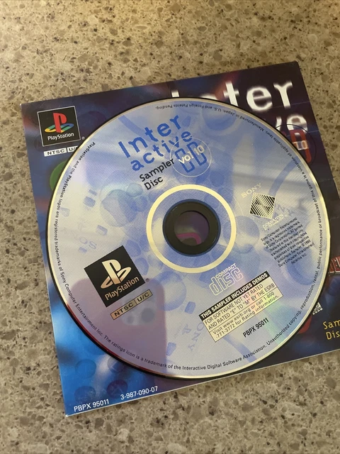 INTERACTIVE DEMO CD Sampler Disc Vol Volume 10 - Sony PlayStation PS1 ...