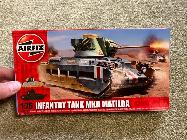 AIRFIX A01318. INFANTRY Tank Mkii Matilda. 1/76 Scale. Sealed Kit. £10. ...