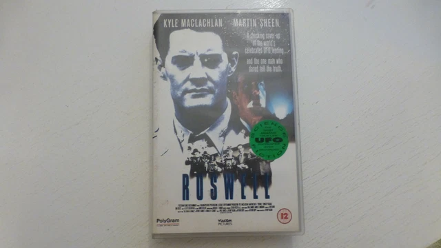 ROSWELL. VHS VIDEO Cassette. 1994. Timecoded, Rental Sample Copy. £10. ...