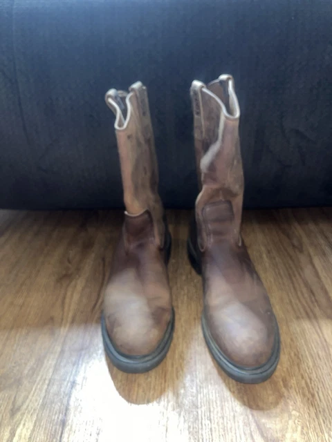 RED WING PECOS 1105 Mens Size 11.5 D Pull-On Work Boot USA Made £101.83 ...