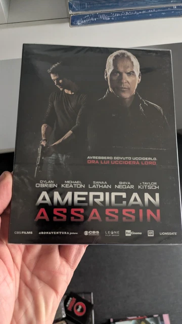 BLU-RAY BRD NUOVO SIGILLATO cartonato AMERICAN ASSASSIN-Keaton-O ...
