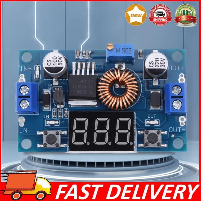 XL4015 DC-DC BUCK Converter Module Adjustable Step-Down Module with LED ...