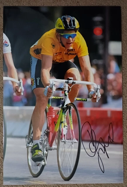GREG LEMOND AUF dem Weg an Rivalen während der Tour de France vorbei ...