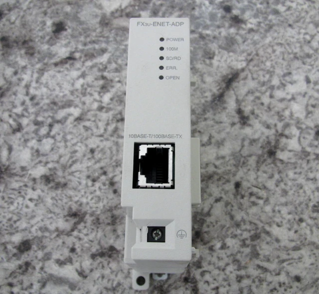 MITSUBISHI FX3U-ENET-ADP PLC Ethernet Communication Adapter Module Free ...