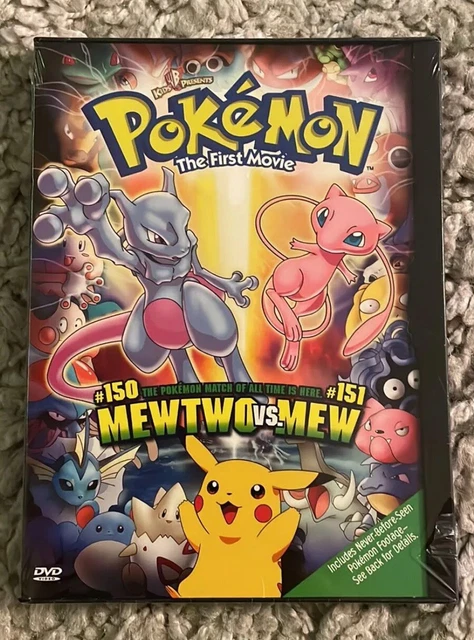 *NEW/SEALED* POKÉMON: THE First Movie DVD ORIGINAL SNAPCASE KIDS WB ...