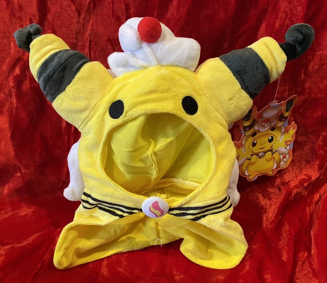 HTF PIKACHU AS Mega Den Ryu Pokemon Center Cosplay Plush Toy! Poncho ...