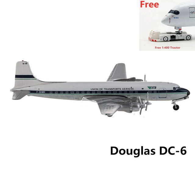 (RARE)1:400 AEROCLASSICS UTA Douglas DC-6 F-BHMR Diecast Aircraft Model ...