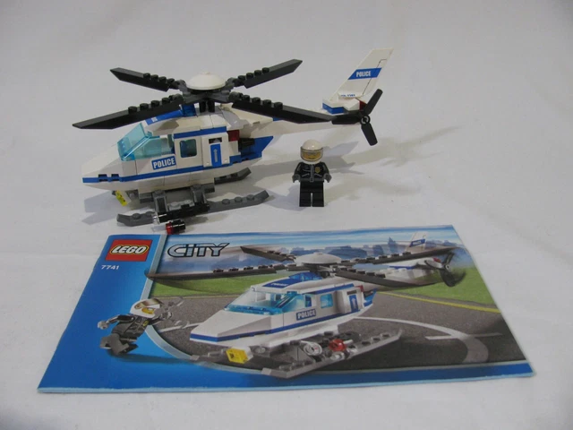 LEGO CITY 7741 Police Helicopter EUR 10,00 - PicClick FR