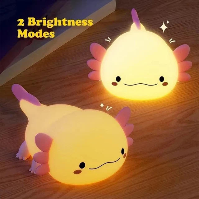SILICONE NIGHT LIGHT with Timer Adjustable Brightness Rechargeable ...
