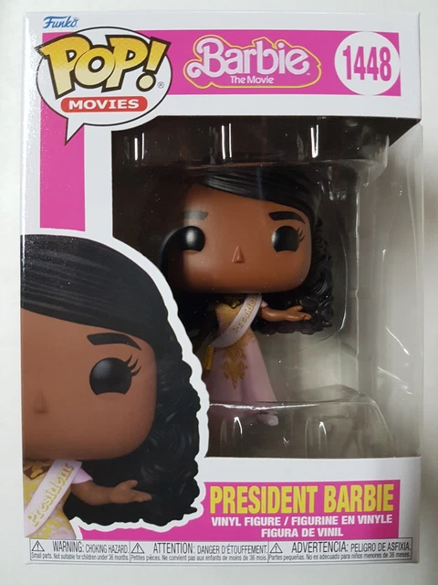 FUNKO POP BARBIE The Movie #1448 President Barbie Figure Brand NEW IN ...