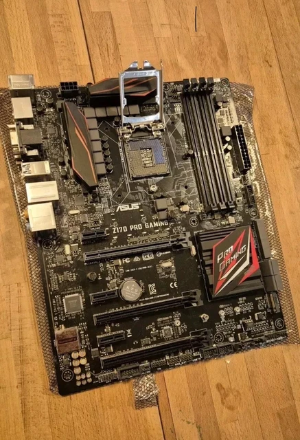 ASUS Z170 PRO Gaming Intel Socket LGA 1151 Full Size ATX PC Gaming ...