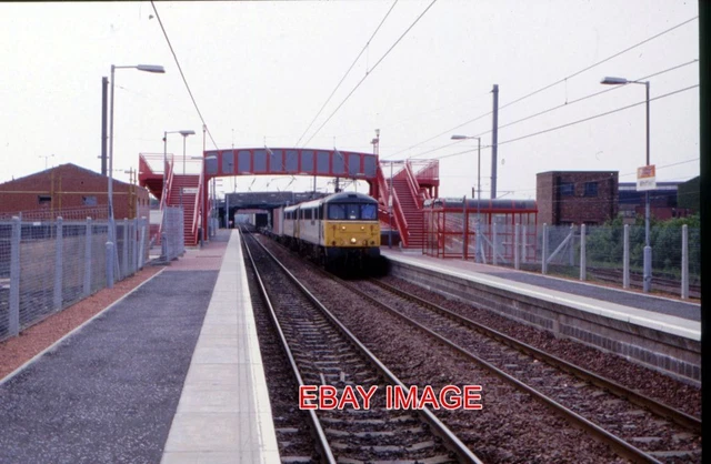 ORIGINAL 35MM SLIDE CLASS 86 LOCO NO 86627 INDUSTRIAL SOCIETY AT ...