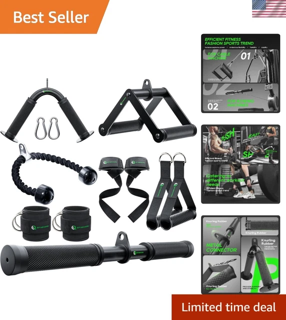 CABLE MACHINE ATTACHMENT LAT Pulldown Attachments Cable Machine ...
