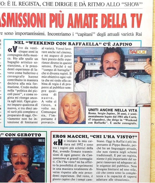 EDWIGE FENECH RAFFAELLA Carra' La Sirenetta Cristina D'avena Il Mago ...