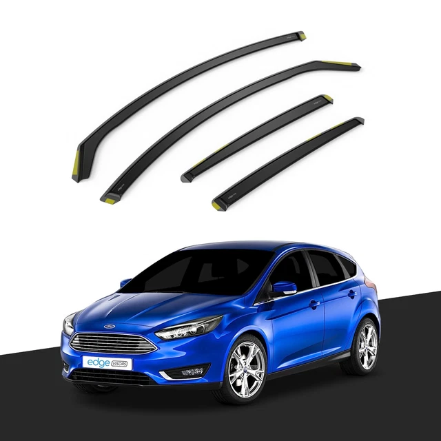 FORD FOCUS MK3 2011-2018 5 Door Saloon/Hatchback Wind Deflectors 4pc ...