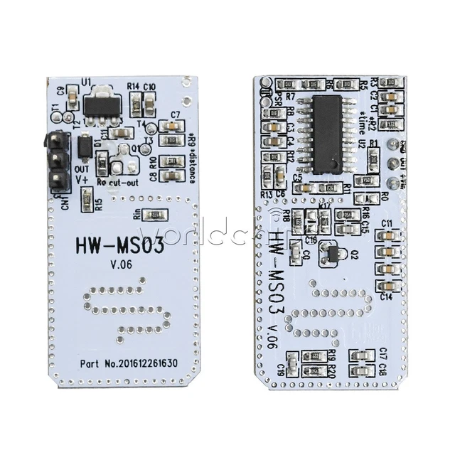 HIGH PERFORMANCE HW-MS03 2.4-5.8GHz Microwave Radar Sensor Module For ...