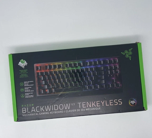 RAZER BLACKWIDOW V3 Tenkeyless Mechanical Gaming Keyboard - US Layout ...