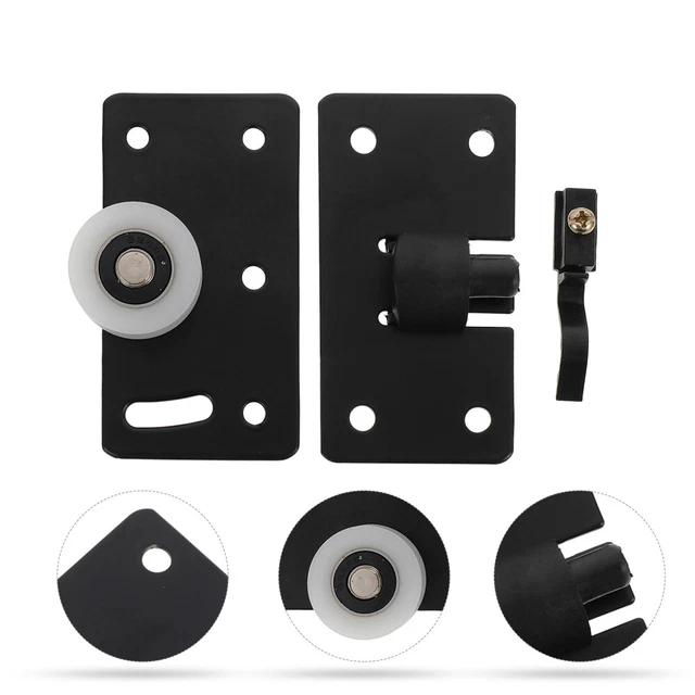 WARDROBE PULLEY WARDROBE Buffer Wheel Door Roller Wardrobe Runner £8.99 ...