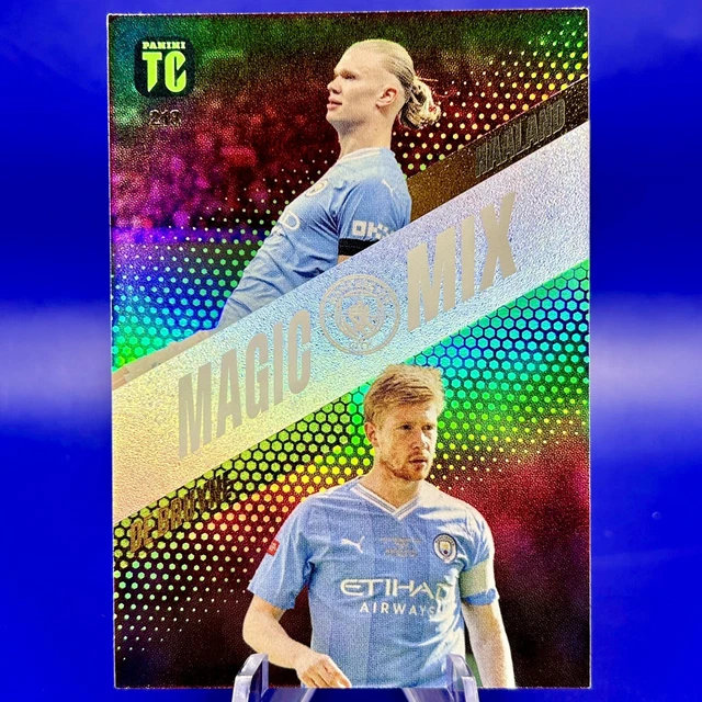 ERLING HAALAND & Kevin De Bruyne 2024 Panini Top Class Magic Mix ...