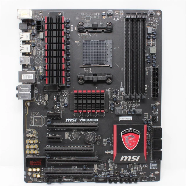 MSI 970 GAMING MS-7693 Ver.4.2 AMD 970 ATX Mainboard Sockel AM3+ Makel ...