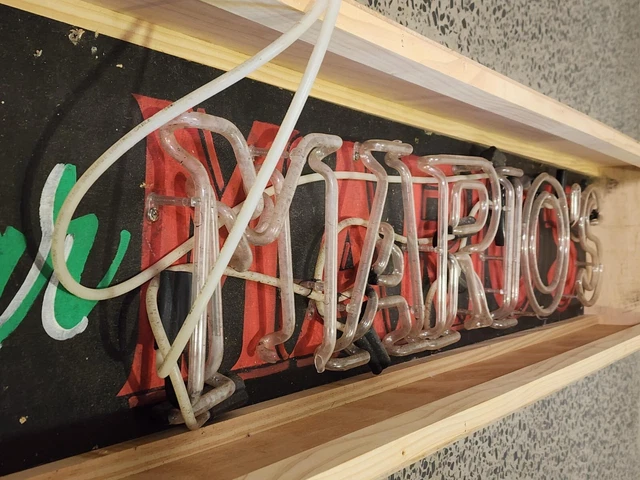 BAR MARIO'S NEON Sign Prop ex Underbelly Kings Cross TV show restaurant ...