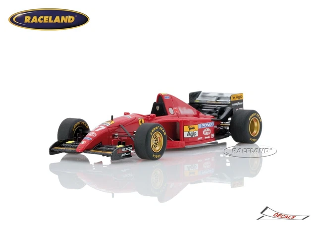 FERRARI 412T2 F1 Scuderia Ferrari 1995 Jean Alesi, GP Répliques 1:43 ...