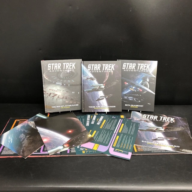 STAR TREK ADVENTURES Roleplaying Game Bundle Voyagers Mission Beta ...
