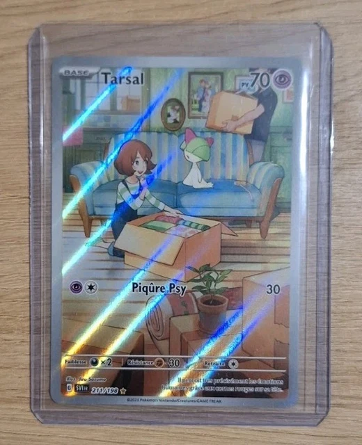 CARTE POKÉMON AR Tarsal 211/198 EV1 Écarlate et violet FR EUR 35,50 ...
