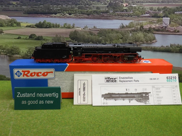 ROCO 63210 H0 Schlepptenderlok DB BR 01 104 in OVP (GC) M0983 EUR 37,39 ...