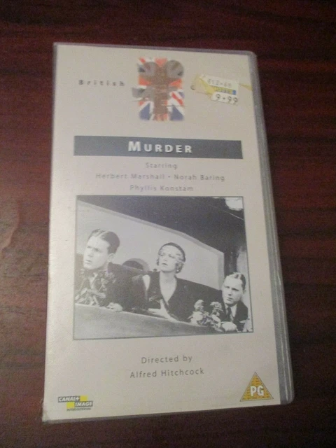 MURDER VHS Video Tape (NEW) EUR 5,99 - PicClick FR
